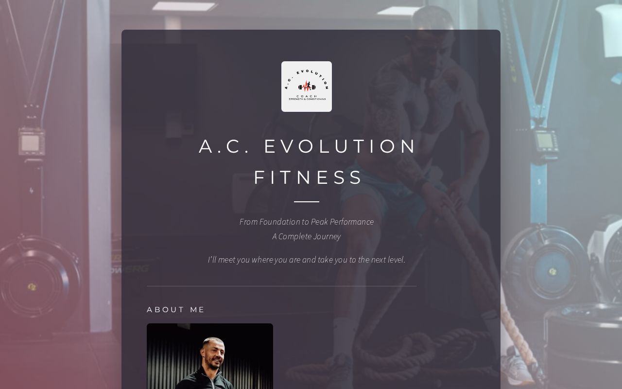 A.C. Evolution Fitness
